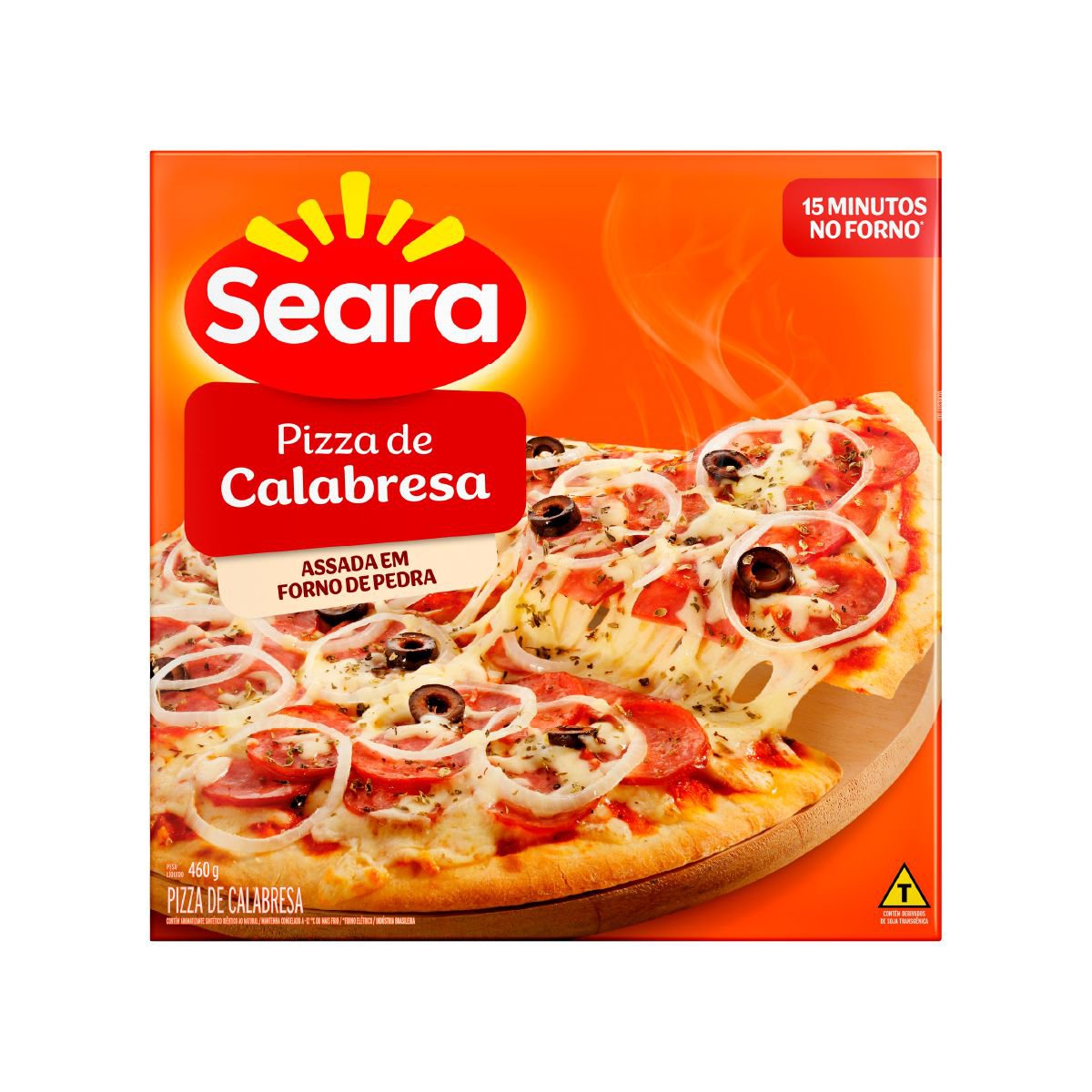 Pizza Seara De Calabresa 460g